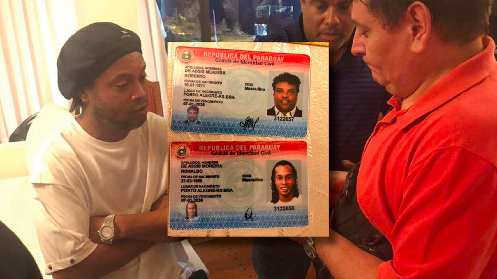 EL ORIGEN DE LOS DOCUMENTOS FALSOS QUE UTILIZÓ RONALDINHO PARA INGRESAR ...